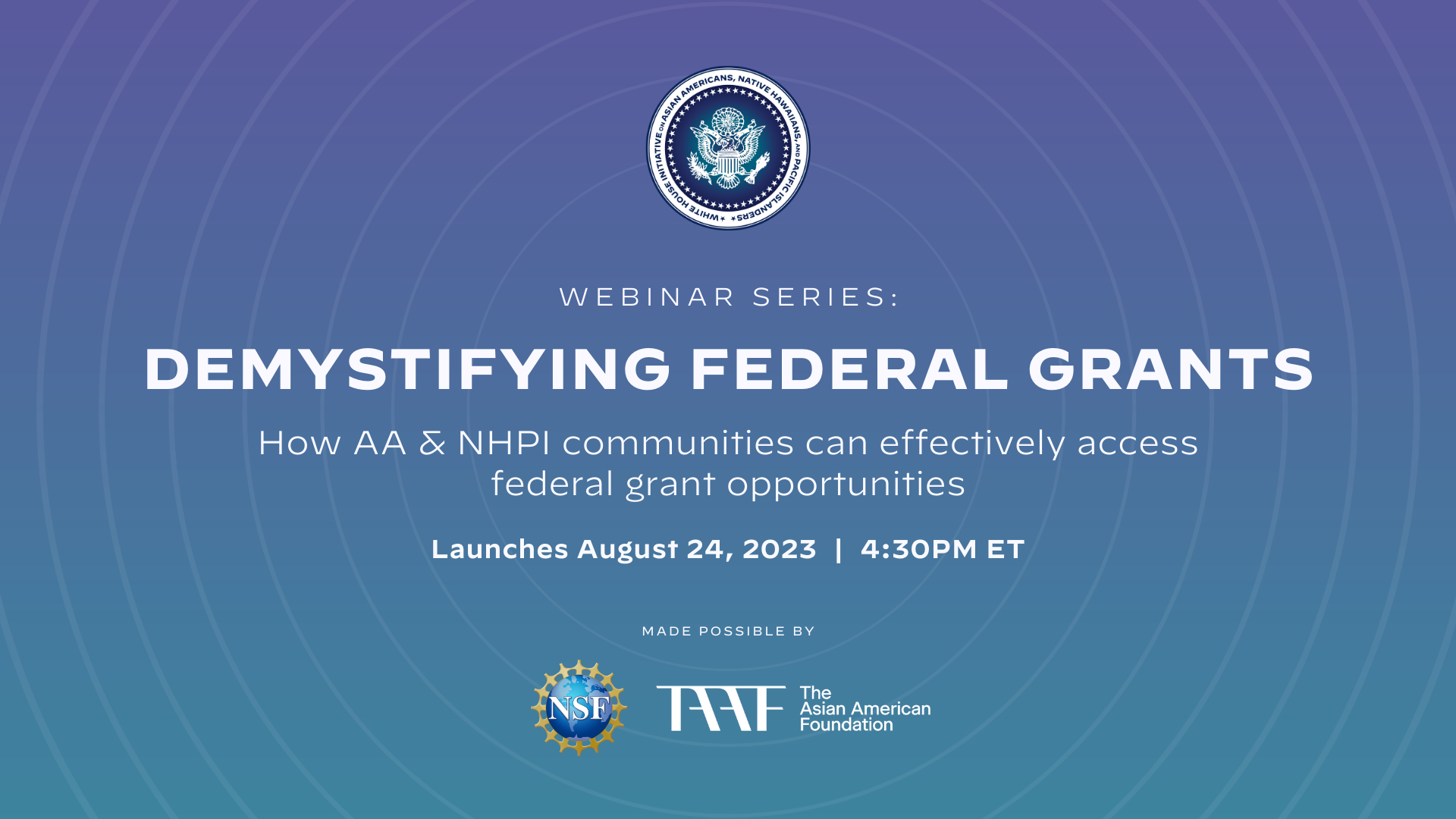 Unlocking Federal Resources | TAAF